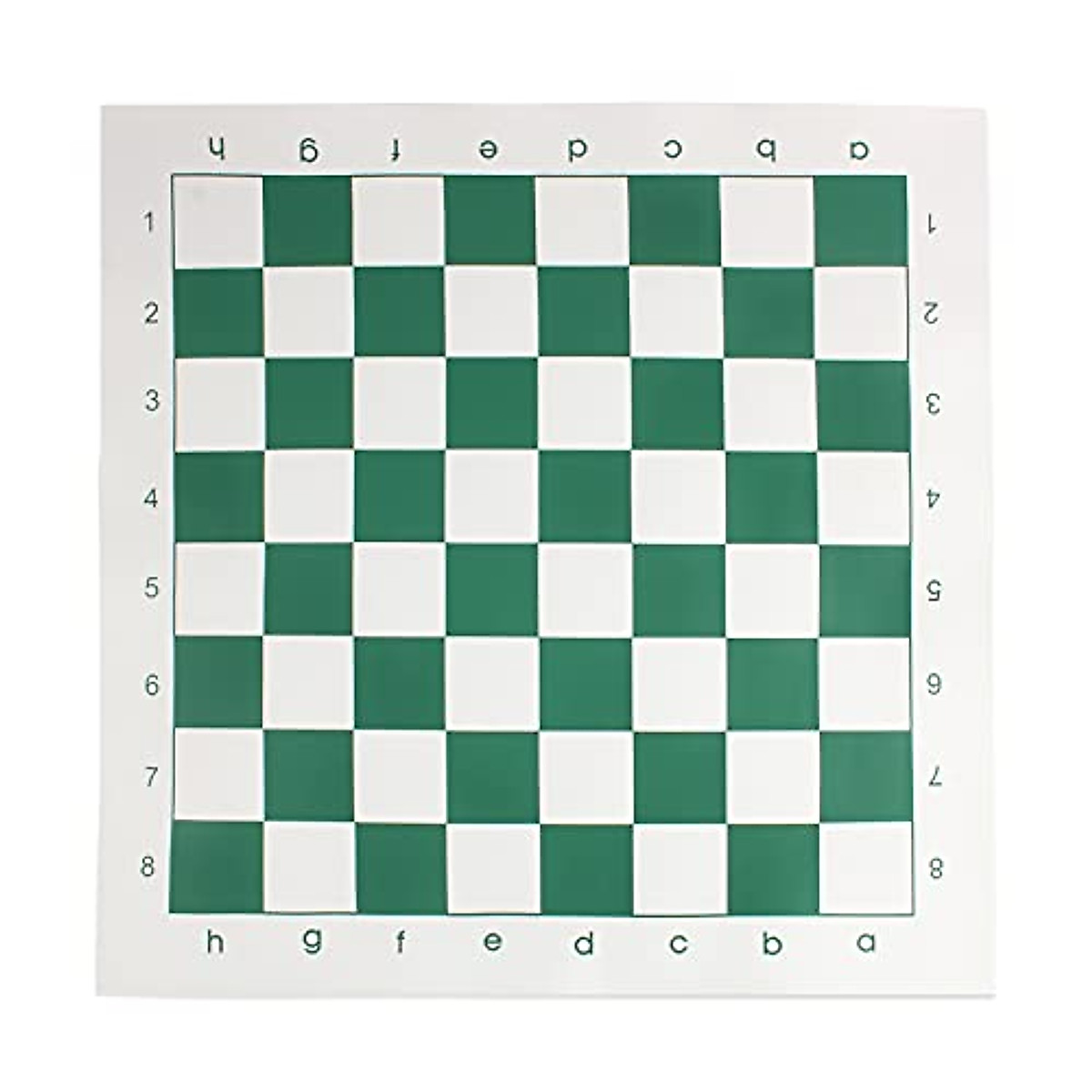 Andux Chess Game Rollable Chessboard XQQP-01 (Green,35x35cm)