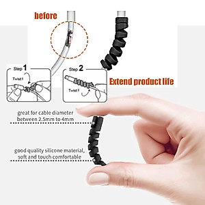 Mirco USB Charger Charging Cable Cord Compatible for TOZO T8 T6 T5 Earbuds,Logitech G635 G935 G633 G930 G933 H600 H800 G633S G933S G533 G430 Pro Gaming Headsets, Logitech Harmony Remote Control [5ft]