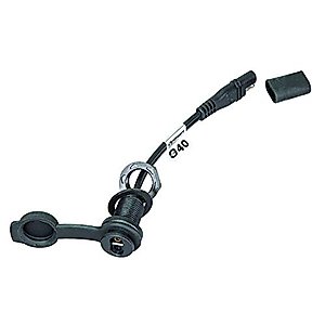 OptiMATE CABLE, O-40s, Weatherproof Bulkhead / Panel Mount SAE Power Point