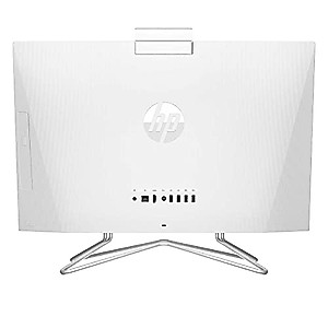 HP 2021 All-in-One Desktop Computer, 23.8" Full HD Touchscreen, 11th Generation Intel Core i5-1135G7 Processor, Intel Iris Xe Graphics, 32GB RAM, 1TB SSD, Webcam, DVD-RW, Windows 10 Home,White