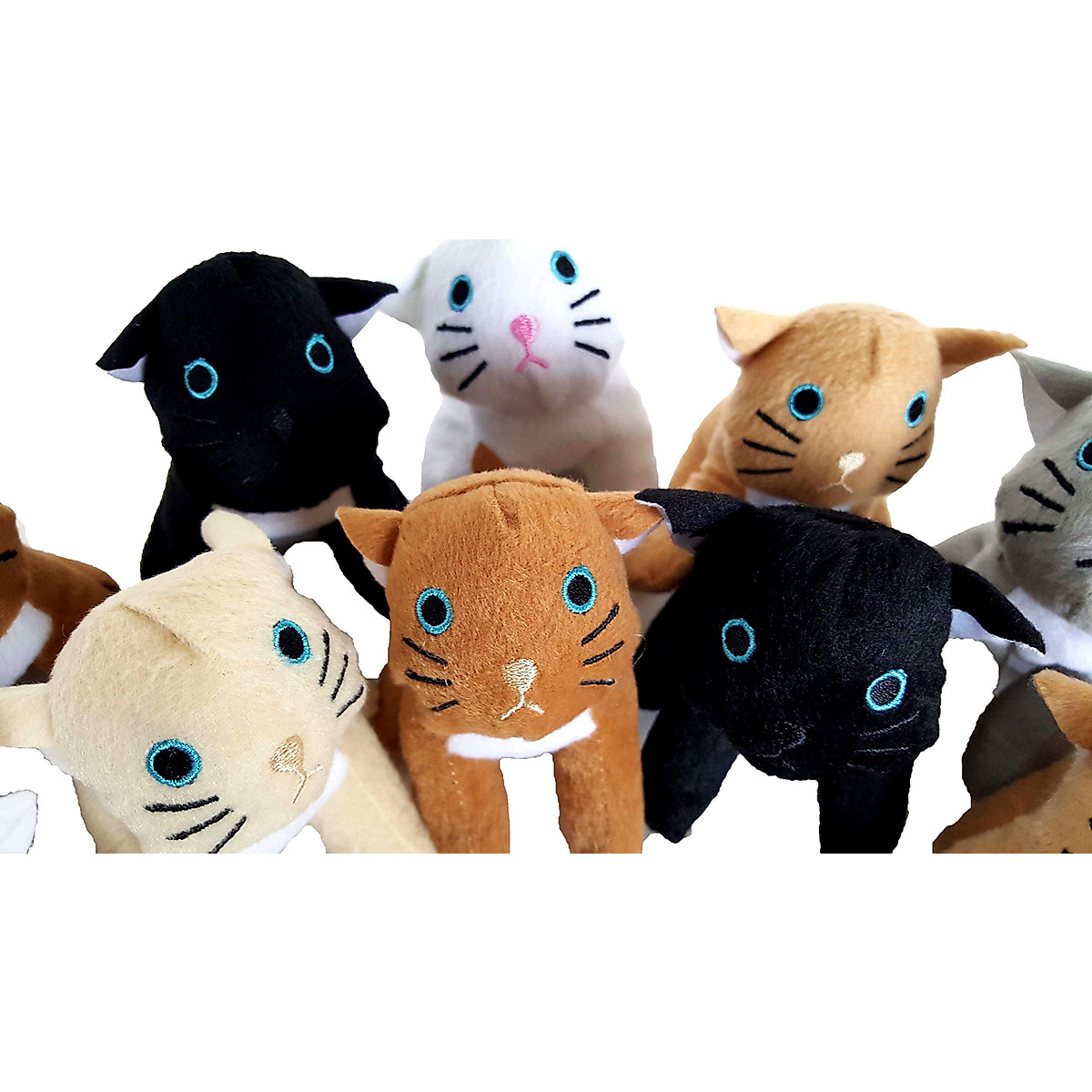 Plush Cats, Cute Plush Kittens - Party Packs! (Cute Cats)