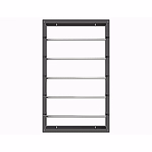 Durham 388-95 Wire Spool Rack, 5 Rods, Wall Mountable