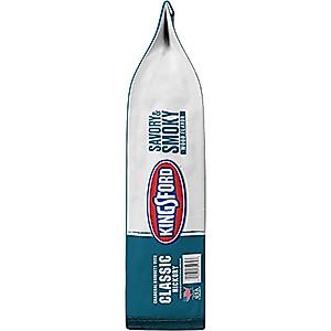 Kingsford 32079 Original Charcoal Briquettes with Hickory, 8 lb, Black