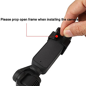 PellKing Neck Mount Holder Compatible with DJI Pocket 2 and DJI Osmo Pocket 1, with Frame Extension Arm POV Chest Holder Acceeories for First-View Shooting