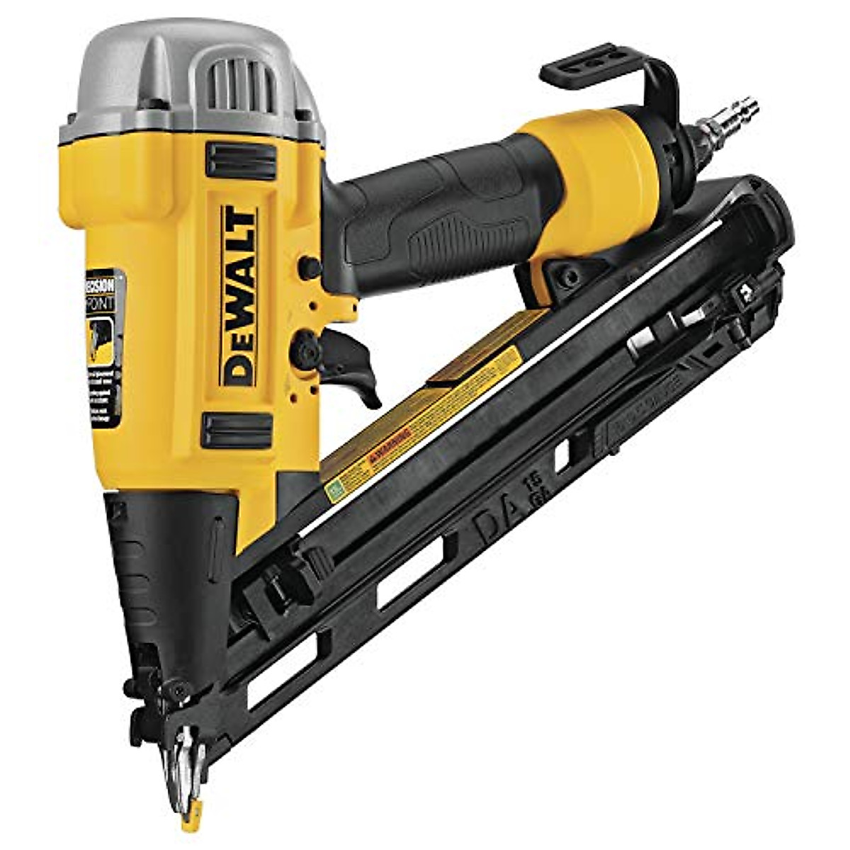DEWALT Pneumatic Finish Nailer, 15-Gauge, 1/4 in., Corded (DWFP72155)