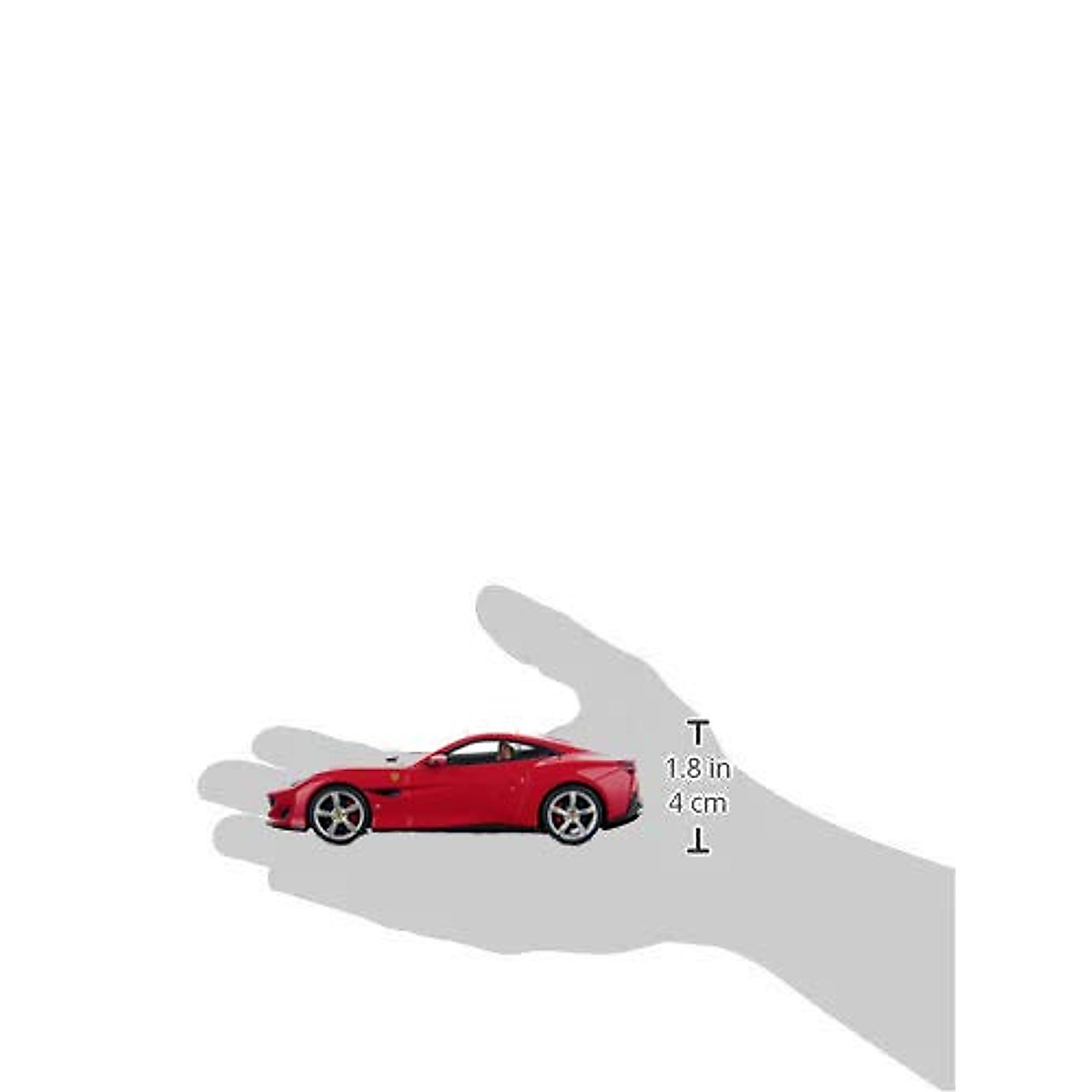 Bburago 15636909 1:43 Ferrari Signature Portofino, Red