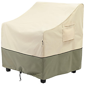 COSFLY Patio Furniture Covers Waterproof, Outdoor Chair Covers 1 Pack Heavy Duty - Fits up to 29W x 30D x36H Inches (1 Pack)