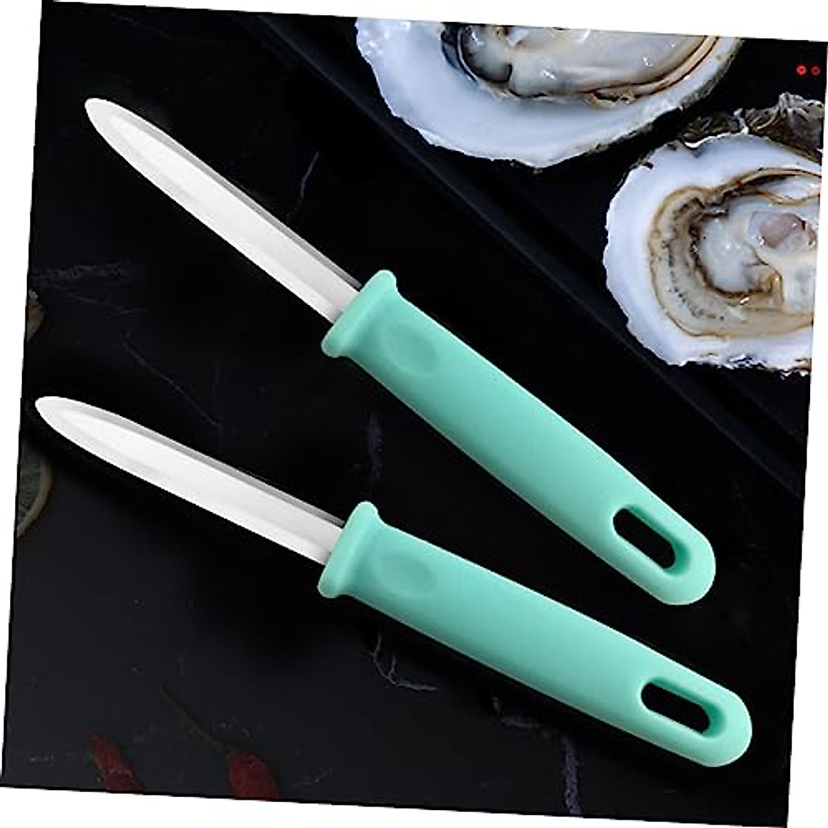 HOMSFOU 3pcs oyster knife home tools debarking tool stainless steel bottle opener multipurpose tool seafood tools oyster shucker stainless steel Shellfish Opener Oyster Shucking Cutter