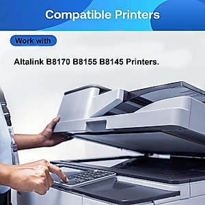 Altalink B8145 B8155 B8170 Black Toner Cartridge Replacement for Xerox Altalink B8170 B8155 B8145 Printers 006R01771 (1-Pack)