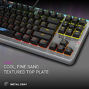 WIZMAX WK4 Mechanical Keyboard/USB Wired TKL 80% Gaming Keyboard