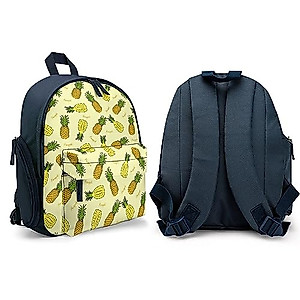 Yellow Pineapple Backpack Lightweight Travel Work Bag Casual Daypack Business Laptop Backpack for Women Men