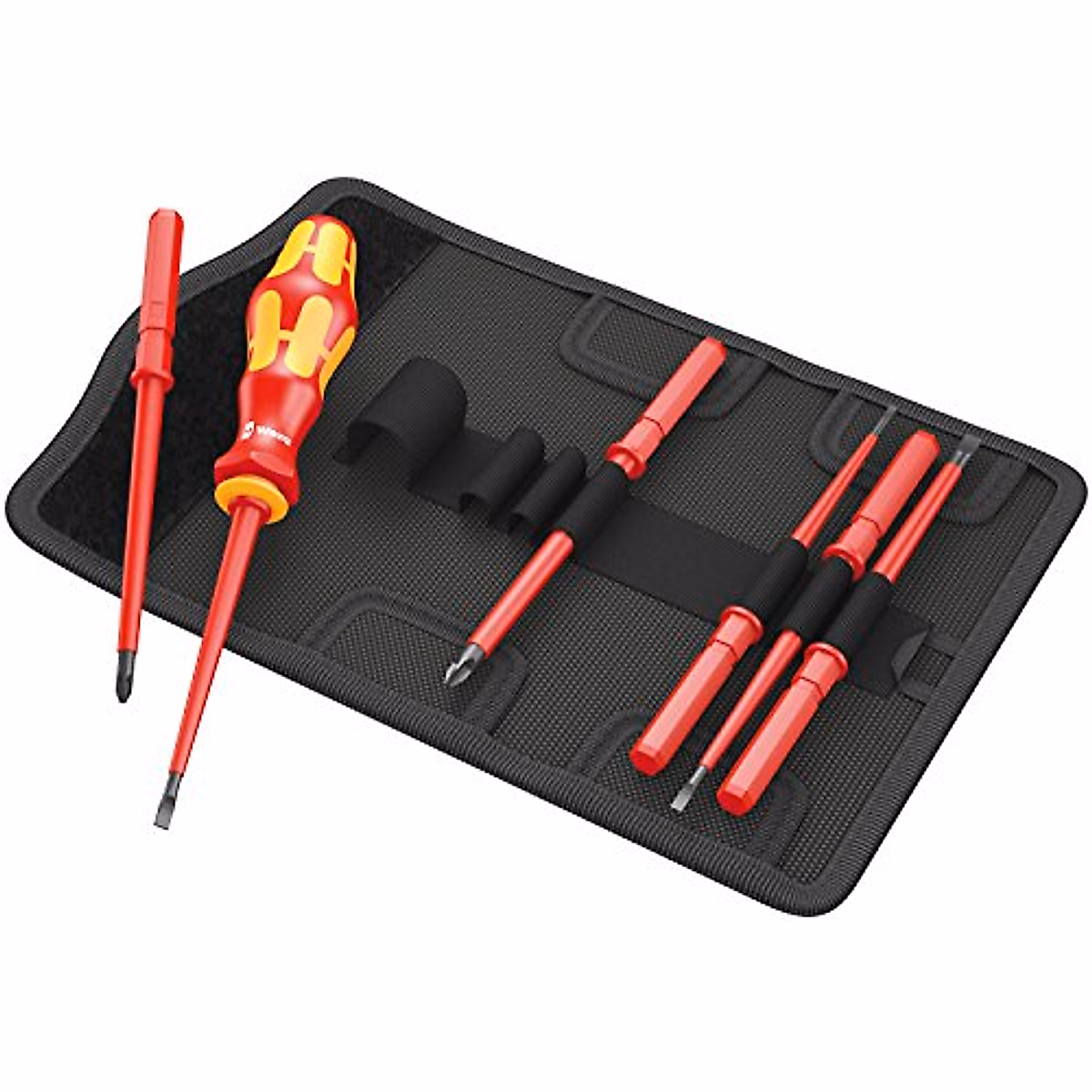 Wera Kraftform Insulated Screwdriver Set (7 Pieces) and KRAFTFORM MICRO-SET/12 SB 1 SCREWDRIVER SET