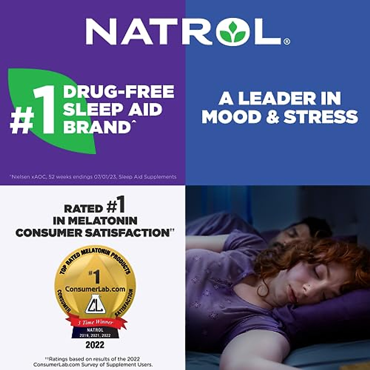 Natrol Melatonin Fast Dissolve Tablets, Help You Fall Asleep Faster, Stay Asleep Longer, Easy to Take, Dissolve in Mouth, Strengthen Immune System, Maximum Strength, Strawberry Flavor, 10mg, 200 Count