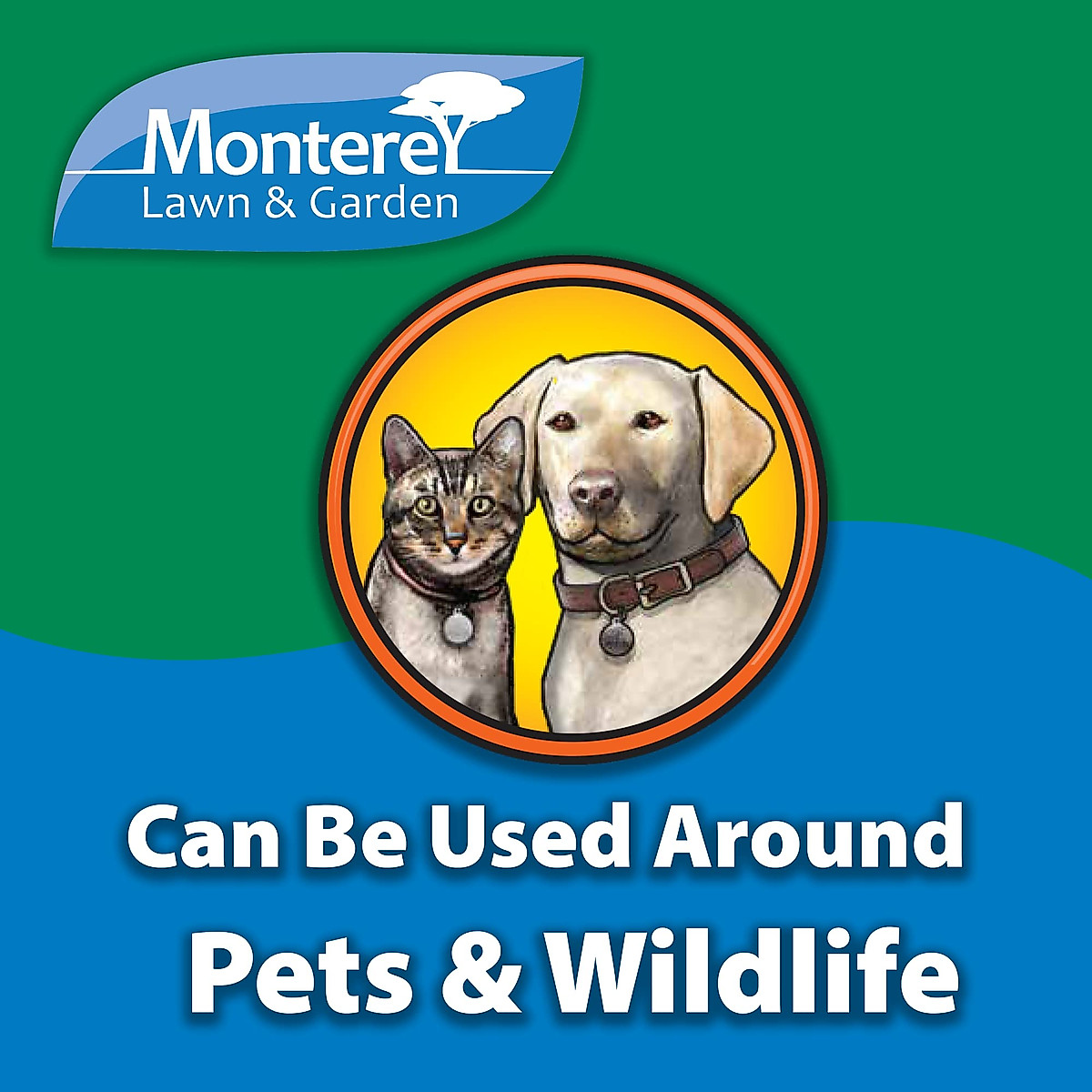 Monterey Sluggo Snail & Slug Killer, OMRI Listed for Organic Gardening - 10 LBS