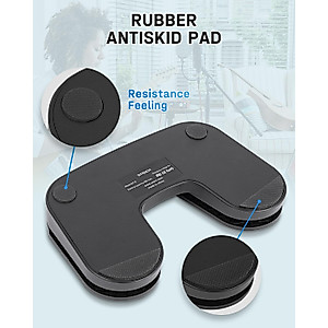 STRICH Wireless Page Turner Pedal for iPad, Rechargeable Music Page Turner Pedal, USB Silent Foot Pedal for Tablets Smartphones iPad Pro Multimedia Platforms PC, SPT-10