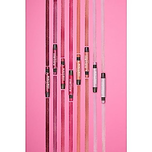 Burt's Bees Shimmer Lip Tint Set, Tinted Lip Balm Stick, Moisturizing for All Day Hydration with Natural Origin Glowy Pigmented Finish & Buildable Color, Champagne (4-Pack)