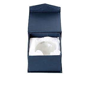 Amlong Crystal 65mm or 2.5" Diameter (bigger than golf ball, smaller than baseball) Clear Crystal Ball for Wine Decanter Stopper