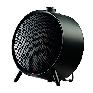 Honeywell UberHeat Ceramic Heater for Powerful Personal Heating in Small Spaces, Black - HCE200B