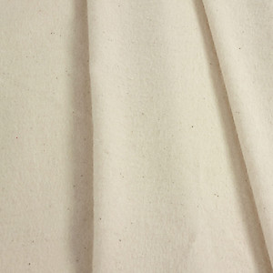 Organic Cotton Flannel (2 Yards, Pre-Cut), Unbleached Natural Ivory Color, 60 Inches Wide, GOTS Certified 100% Natural Organic Cotton, Medium Weight 4.7 Ounces Per Square Yard