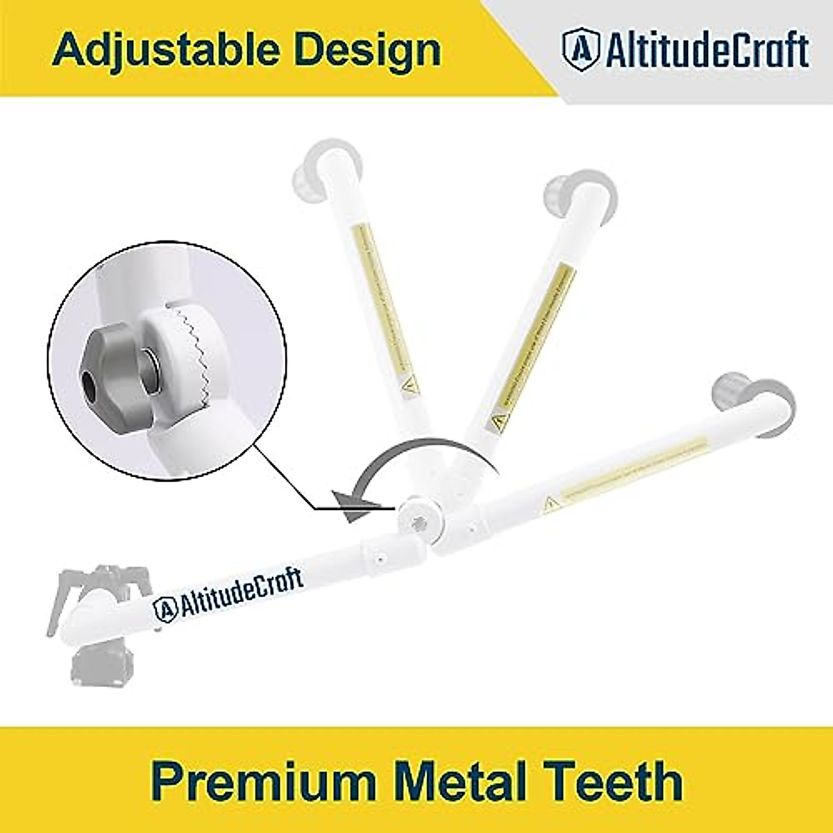 AltitudeCraft Grip Trimmer Handle, String Trimmer Handle, Ergonomic Trimmer Grip, Lawn Trimmer Handle, Weed Eater Handle Extension Back Saver