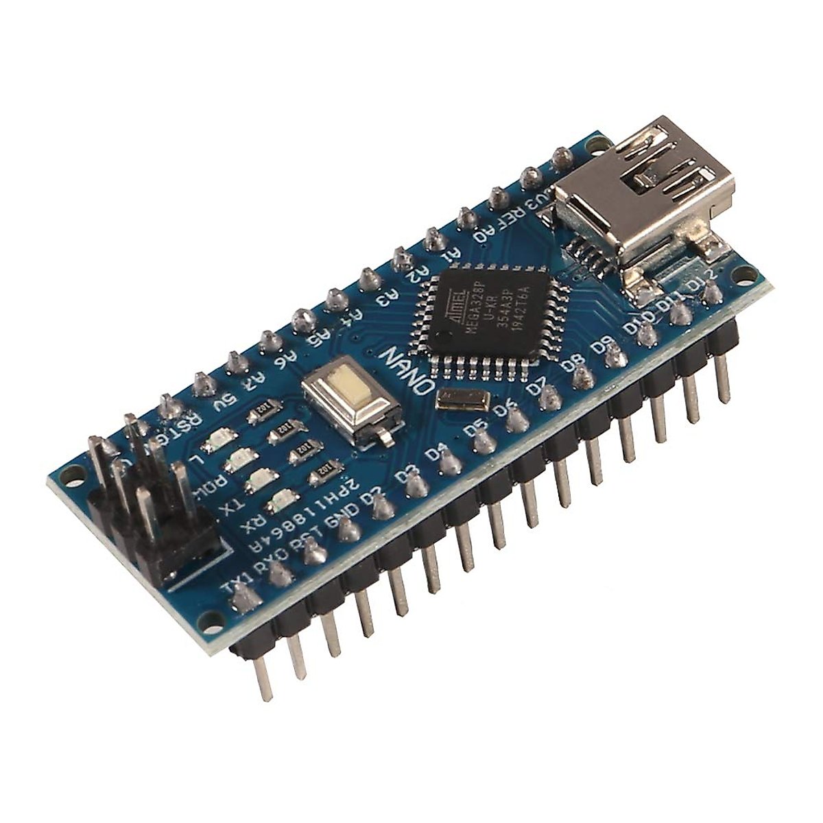 AITRIP 3pcs for Arduino Mini Nano V3.0 ATmega328P 5V 16M Micro Controller Board Module with 3pcs USB Cable Compatible with Arduino IDE