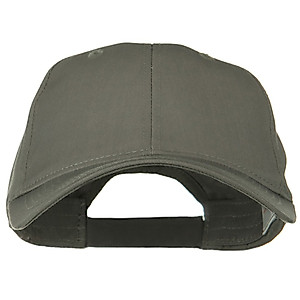 e4Hats.com New Big Size High Profile Twill Cap - Grey OSFM