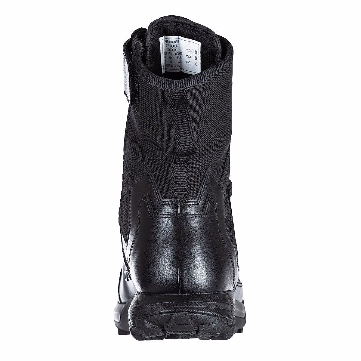 5.11 Tactical Men’s A/T All-Terrain 8-Inch Side Zip Boots, Full-Length Side Zipper, Slip Resistant, Black, 11.5 Regular, Style 12431