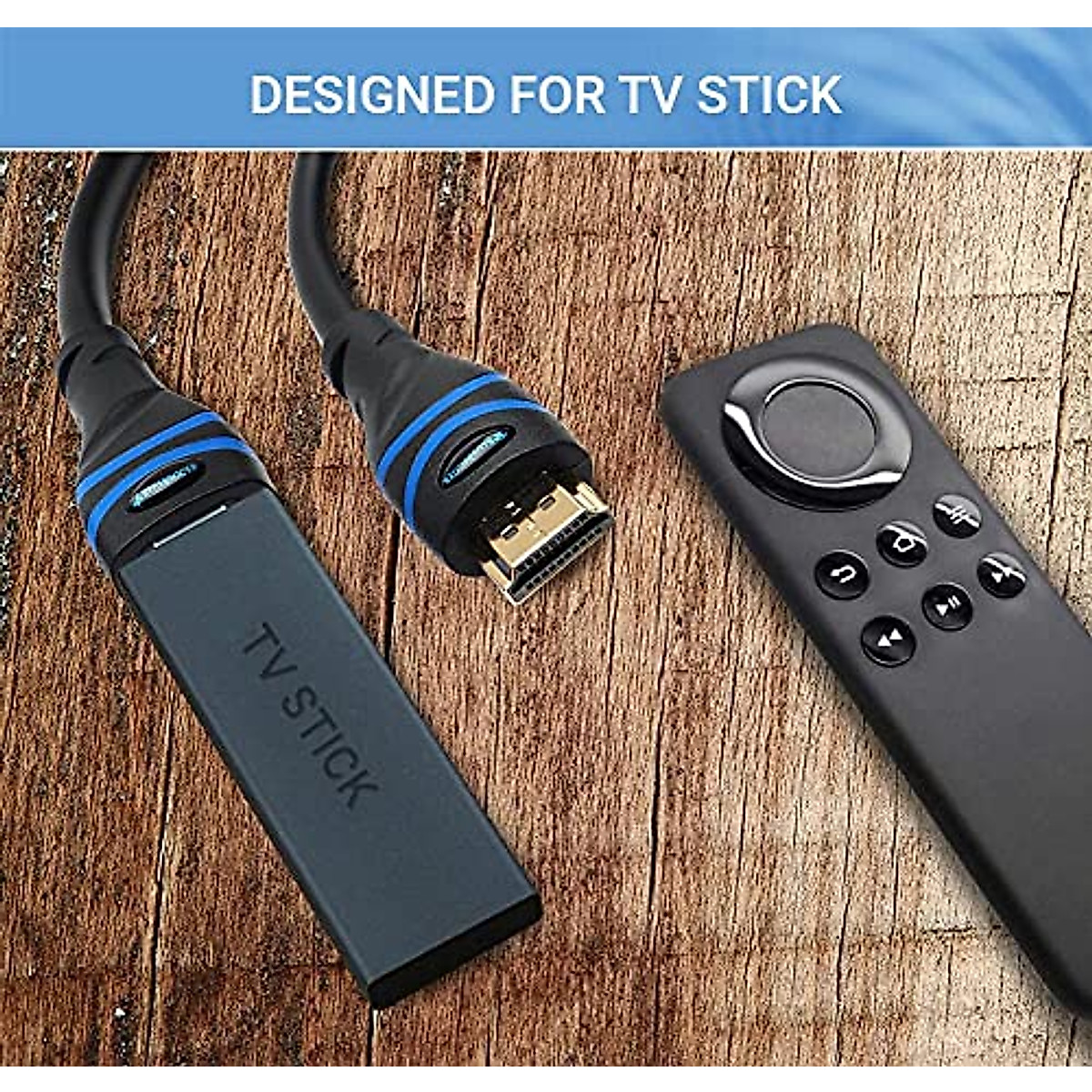 BlueRigger HDMI Extension Cable (15FT, 4K 60Hz HDMI Extender Cord, Male to Female Adapter, High Speed 18Gbps) - Compatible with Xbox, Roku, PS5/PS4, Nintendo Switch, Laptop, Google Chromecast, Wii U