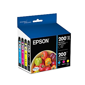 EPSON T200 DURABrite Ultra Ink High Capacity Black & Standard Color Cartridge Combo Pack (T200XL-BCS) for select Epson Expression and WorkForce Printers