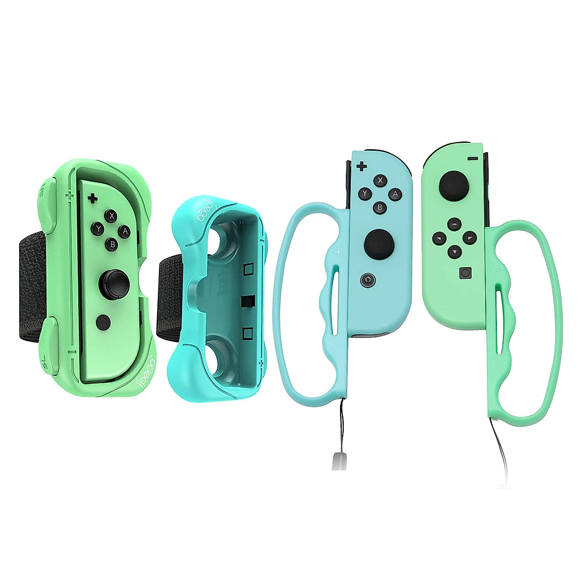 ECHZOVE Nintendo Switch Animal Crossing Accessories, Switch Animal Crossing Wrist Straps and Switch Animal Crossing Boxing Grips
