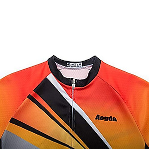 Aogda Cycling Jerseys Team Bike Vest Shirts Women Biking Sleeveless Clothing（Q, X-Large）
