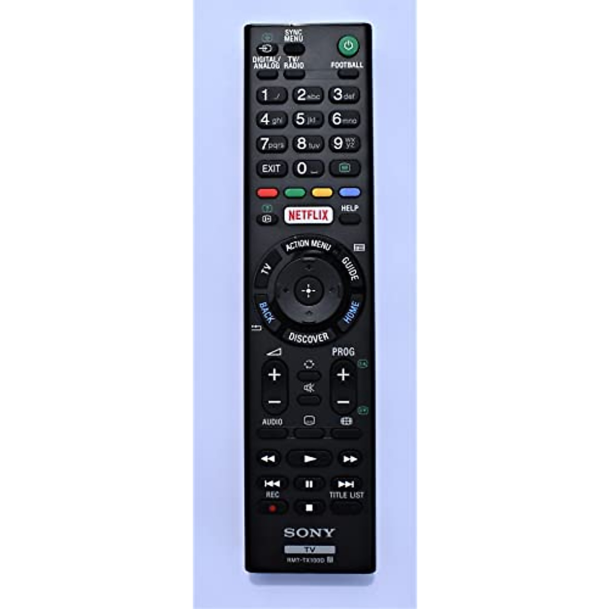 Universal Remote Control for All Sony TVs - Full Function