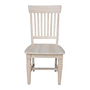 International Concepts Tall Java Chair, Unfinished