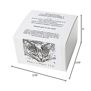 Wood Butter 4 oz Cutting Board Wax Conditioner for Butcher Block and Wooden Kitchen Tools. Macy;s Place Food Grade Protective Mineral Oil and Beeswax for Wooden Cutting Boards, Surfaces, and Tools.