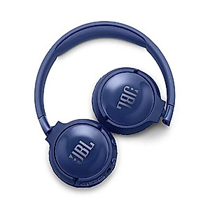 JBL TUNE 600BTNC - Noise Cancelling On-Ear Wireless Bluetooth Headphone - Blue (Renewed)