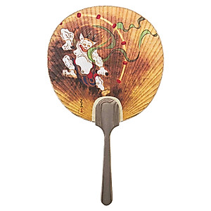Made in Japan 2343 Uchiwa Fujin Thunder God (Small)