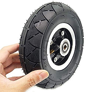 Andifany Electric Scooter Tyre with Wheel Hub 8inch Scooter 200X50 Tyre Inflation Electric Vehicle Wheel Pneumatic Tire