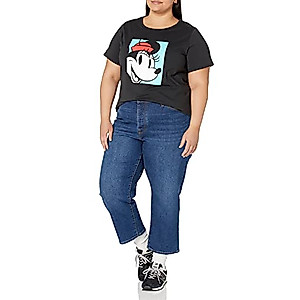 Amazon Essentials Disney | Marvel | Star Wars | Princess Women's Short-Sleeve Crew-Neck T-Shirts (Available in Plus Size), Pack of 2, Minnie and Friends, XX-Large