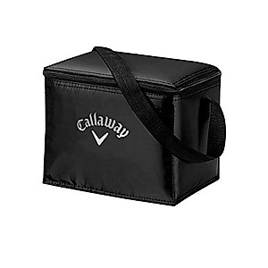 Callaway Soft Cooler Bag Gift Set with Magnetic Koozies, Black