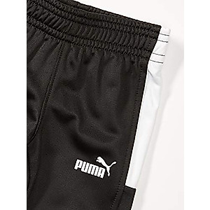 PUMA Boys' Track Jacket & Pant, Black, 0-3M