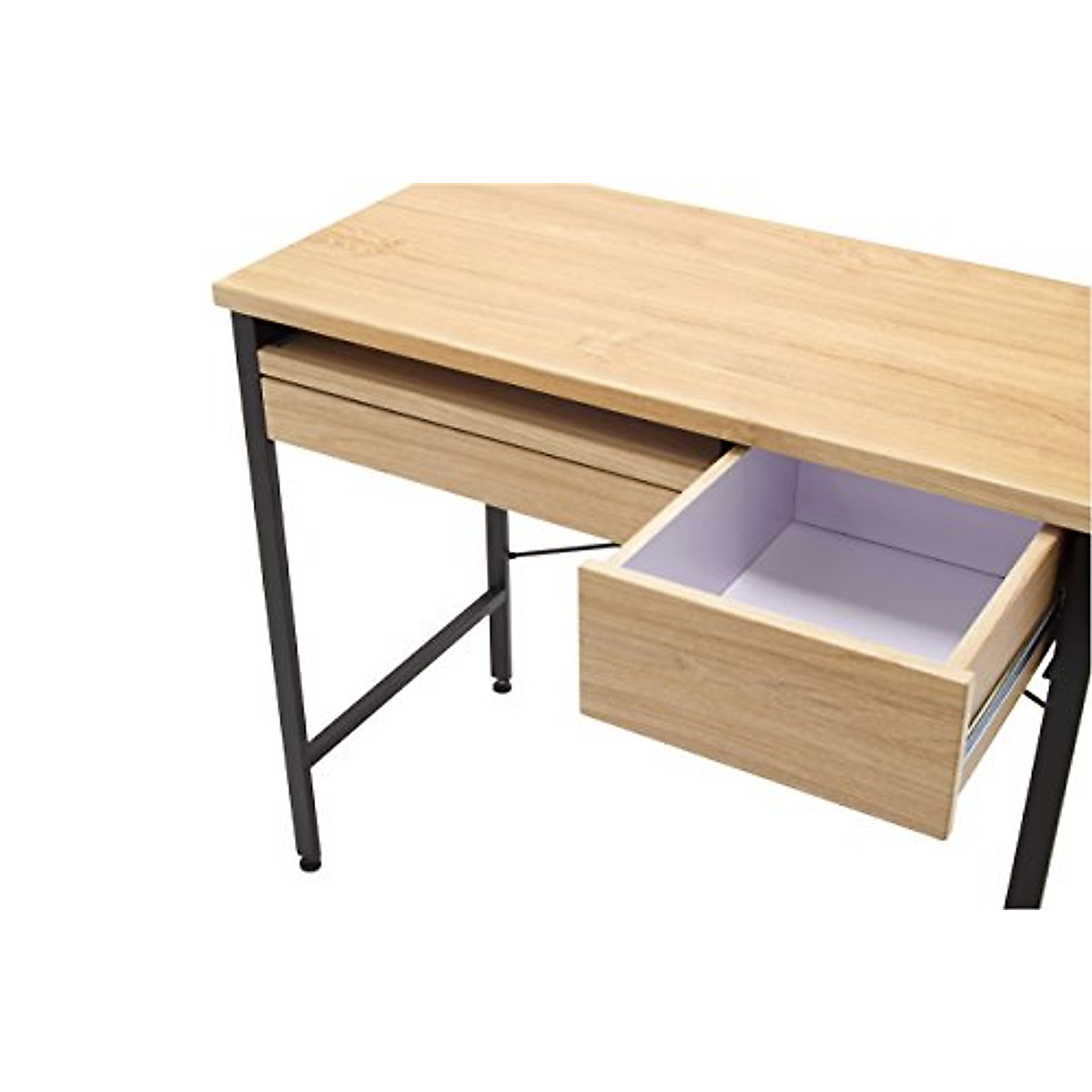 Calico Designs Compact Art Drawing/Computer Desk for Kids in Ashwood/Graphite 51241