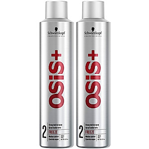 OSiS+ FREEZE FINISH Hairspray, 10.1-Ounce (2-Pack)