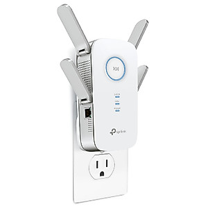 TP-Link AC2600 WiFi Extender(RE650), Up to 2600Mbps, Dual Band WiFi Range Extender, Gigabit port, Internet Booster, Repeater, Access Point,4x4 MU-MIMO