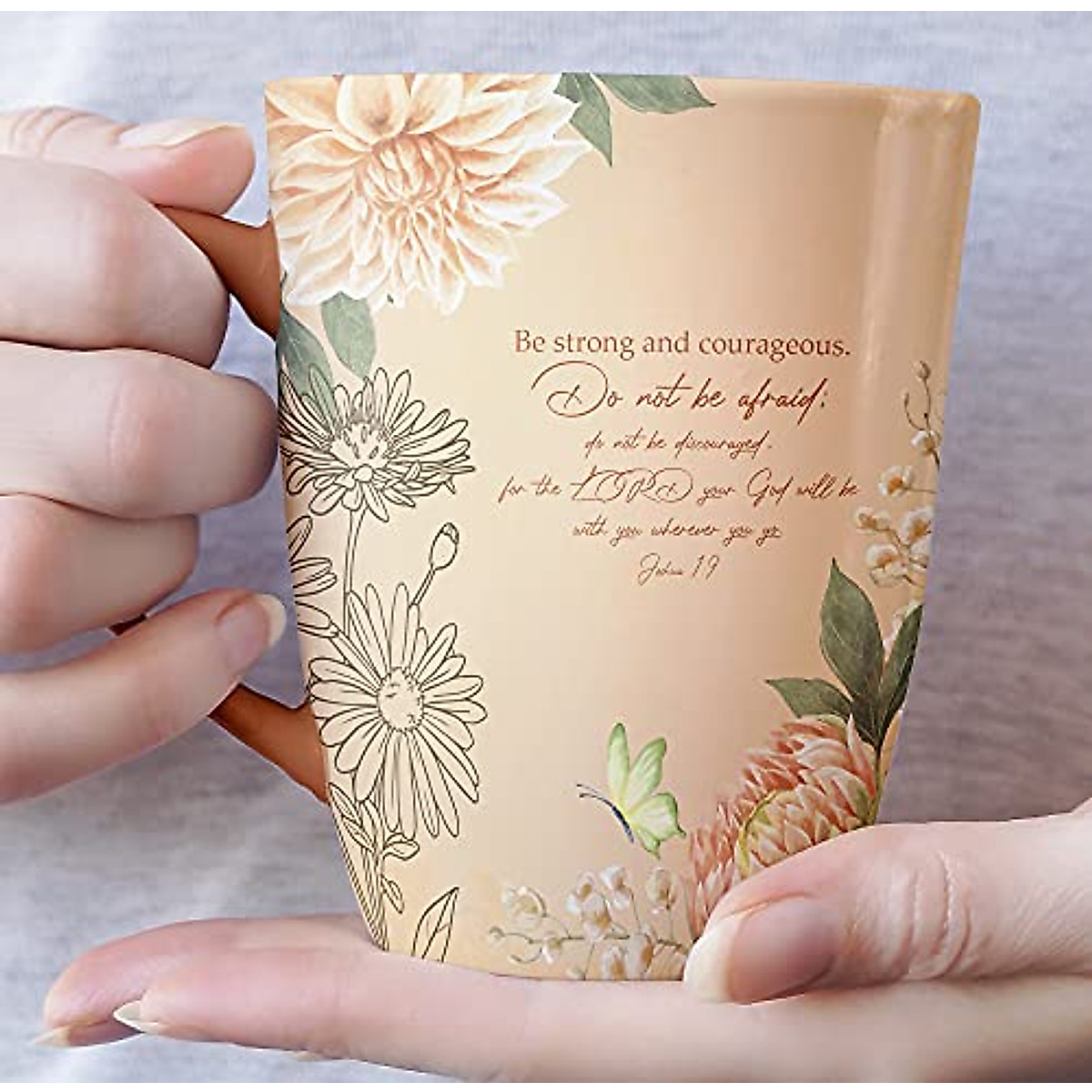 BTaT- Christian Coffee Cups, Set of 6, 12oz, Bible Verse Mugs, Christian Mugs, Bible Mug Set for Women, Christian Gifts, Inspirational Mugs for Women, Scripture Coffee Cups, Cups with Biblical Message