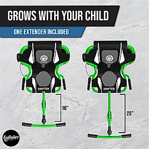 EzyRoller New Drifter Pro-X Ride on Toy for Kids or Adults, Ages 10 and Older Up to 200 lbs.- Green
