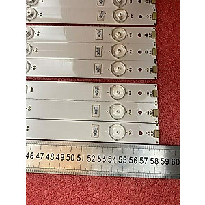 Strip for 10pcs LED Strip for Hisense UB55EC591 LC-55N6000U 55h7b 55h7b2 55h7c SVH550AF2