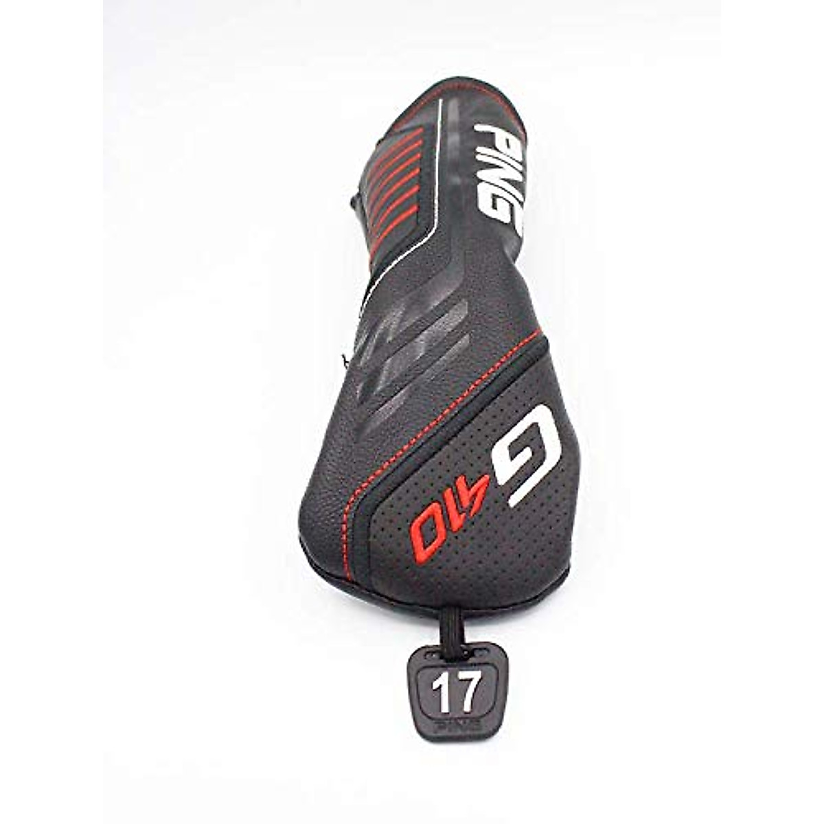 PING G410 2 Hybrid Headcover 17° Tag Black White and Red