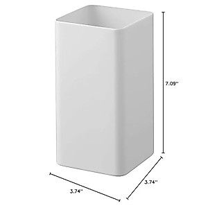 Yamazaki Home Organizer Kitchen Steel | Utensil Holder, One Size, White