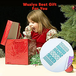 6Pcs Magnetic Bookmarks Blue Graphics Magnet Page Markers Magnetic Page Clips Creative Blue Bookmark Set for Women Men Boy Girl Book Lover Reader Students Teachers School Home Office Reading Supplies