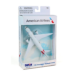 Daron American Airlines Single Plane , White